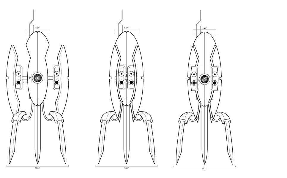 Building a Moving and Tracking Portal Turret : 10 Steps (with Pictures ...