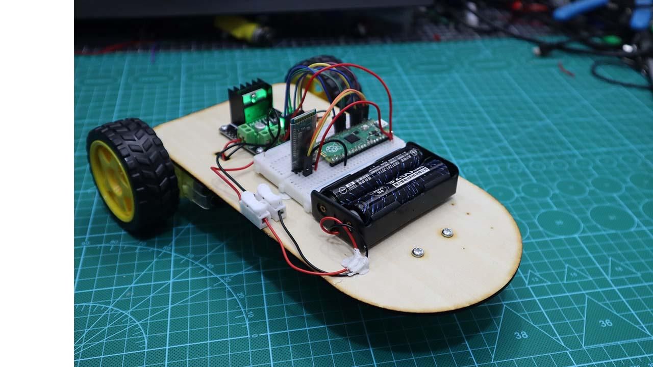 Simple Bluetooth Controlled Car - Raspberry Pi Pico : 6 Steps (with ...
