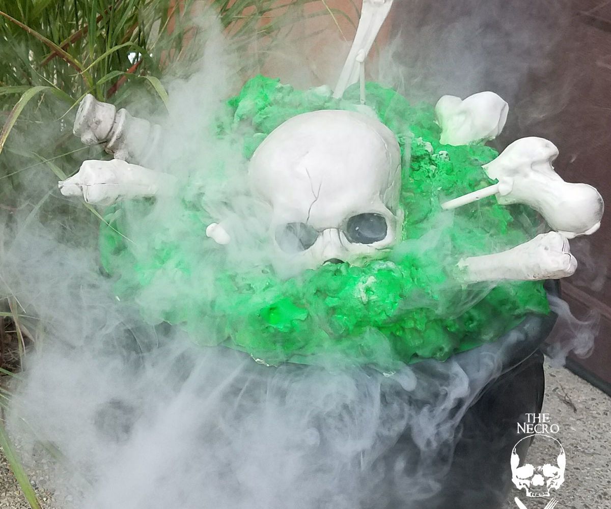 Halloween DIY: Glow in the Dark Smoking Cauldron : 10 Steps (with ...
