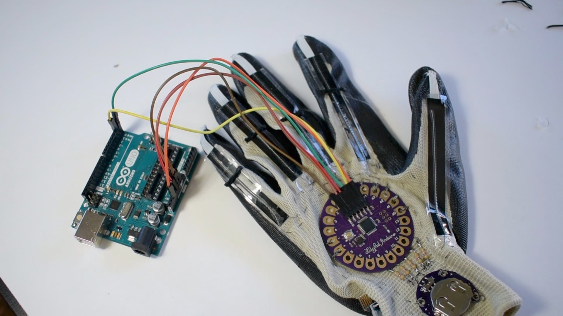 Flex Sensor Glove 7 Steps Instructables