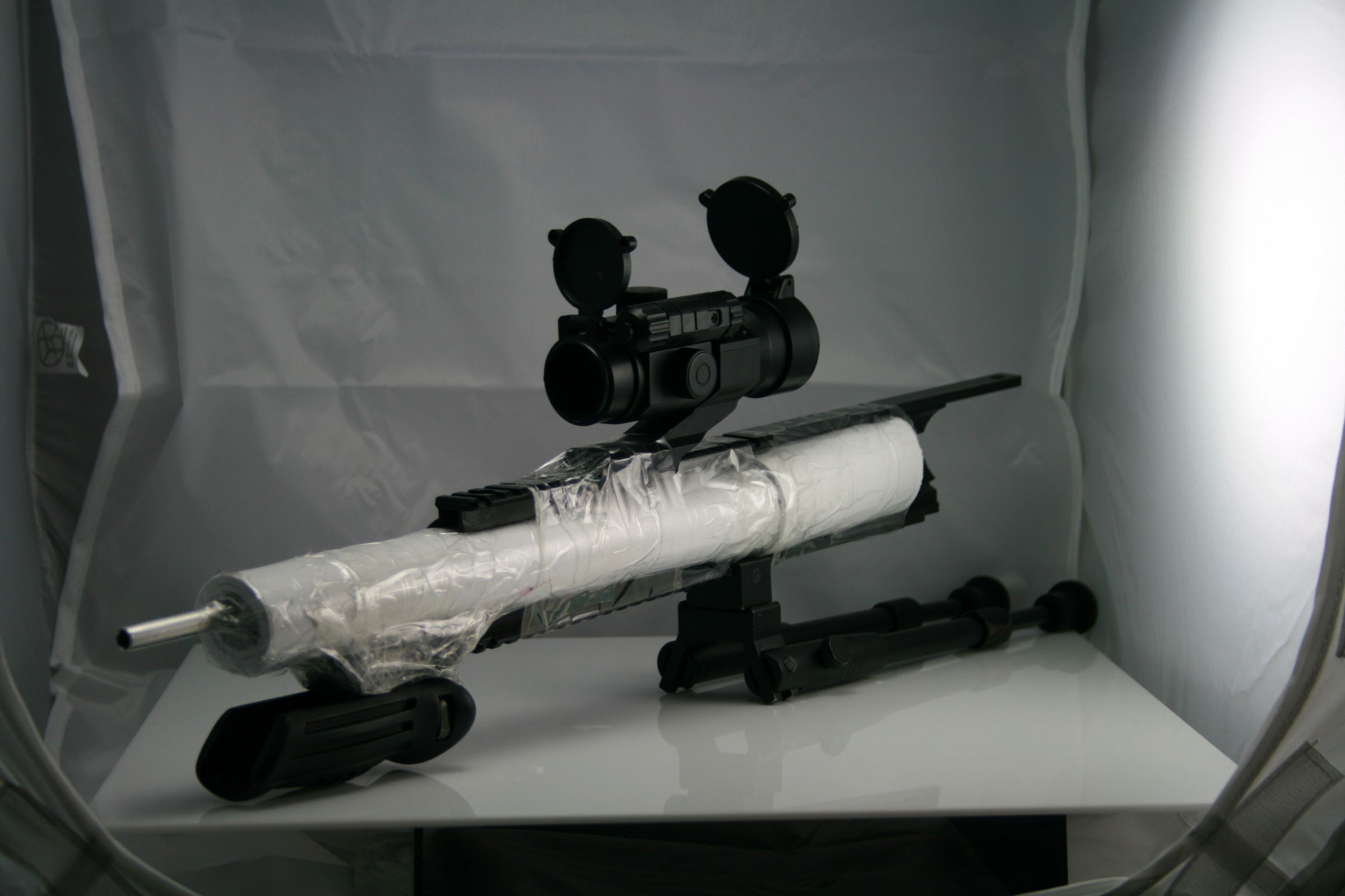 Homemade Airsoft Machine Gun