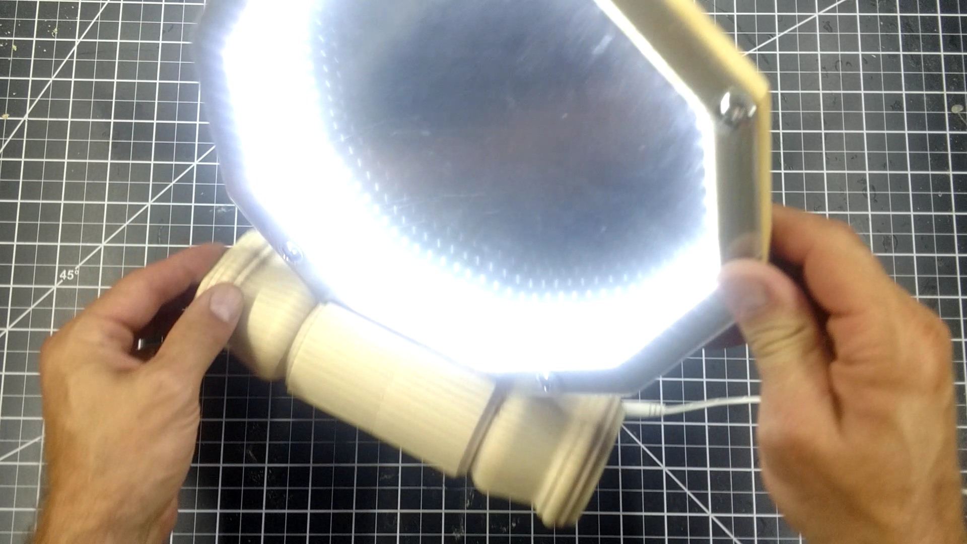 Make a 2 Sided, Desktop Infinity Mirror : 14 Steps (with Pictures ...