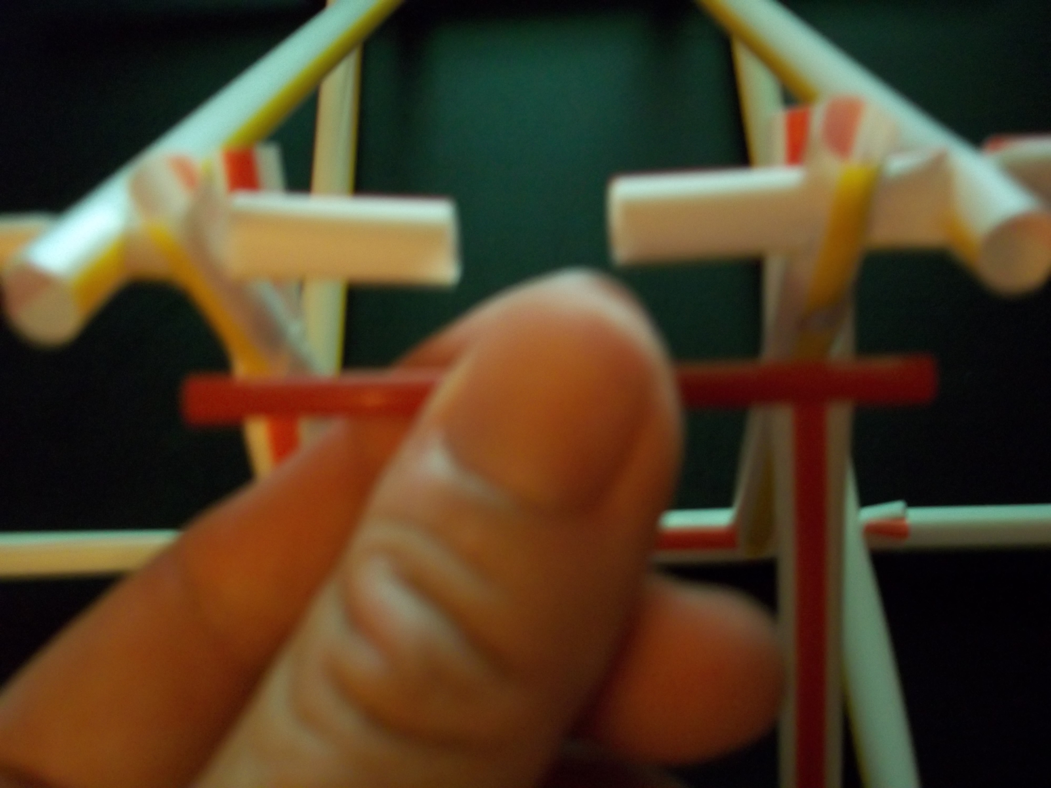 Trebuchet Catapult Using Only Fast Food Straws - Straw Builder Project ...