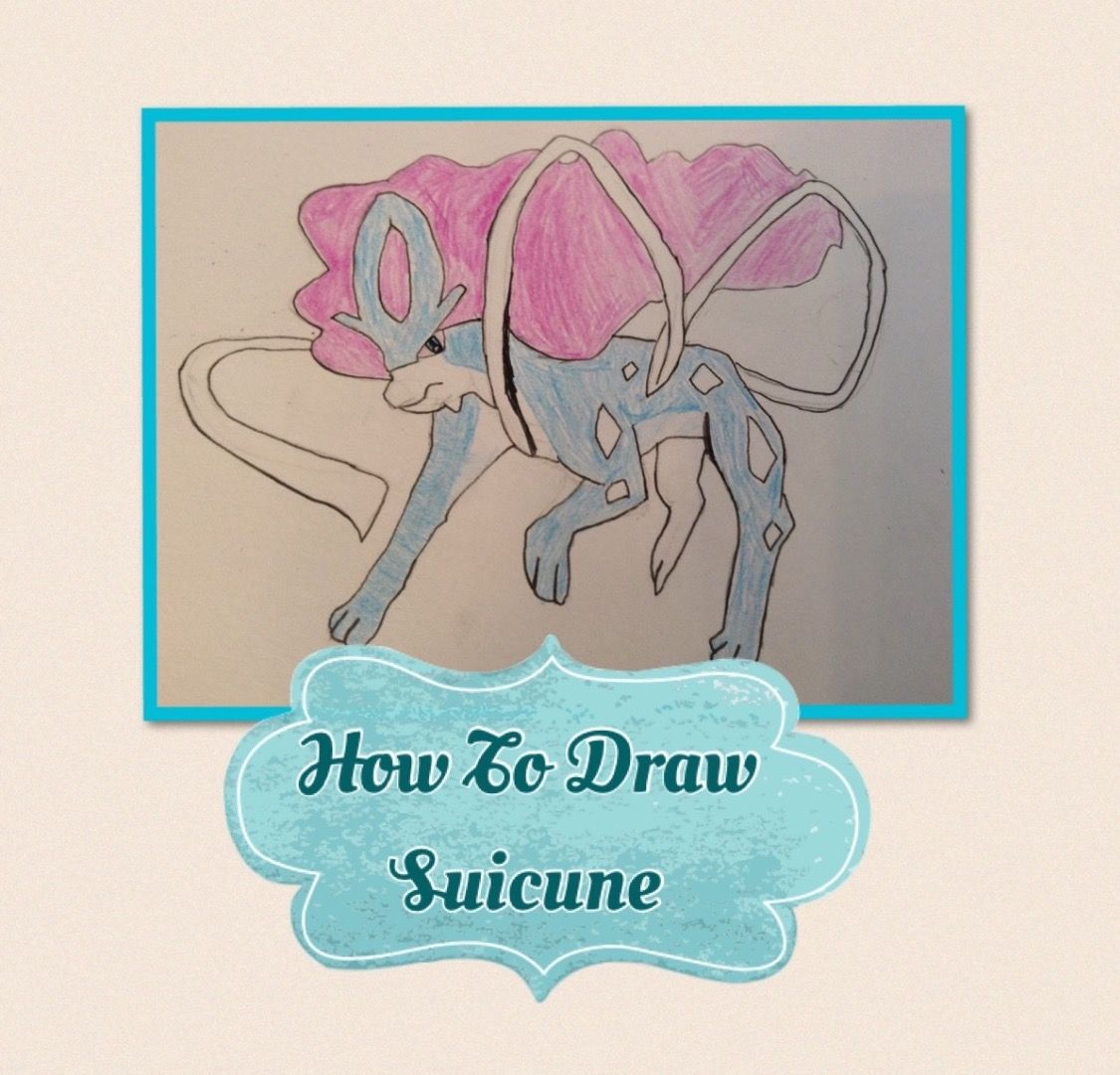 How to Draw Suicune : 3 Steps - Instructables