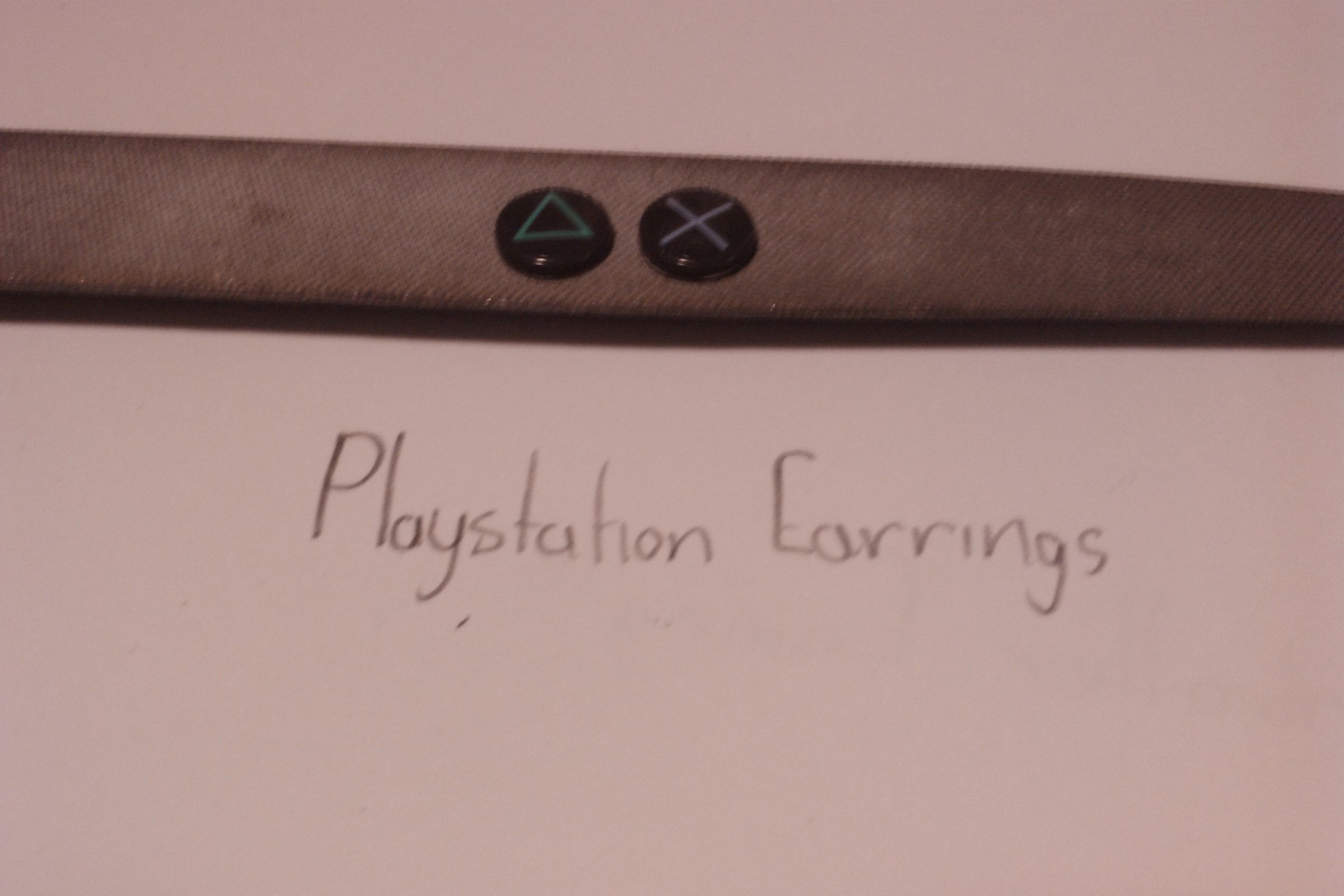 Playstation Earrings : 6 Steps - Instructables