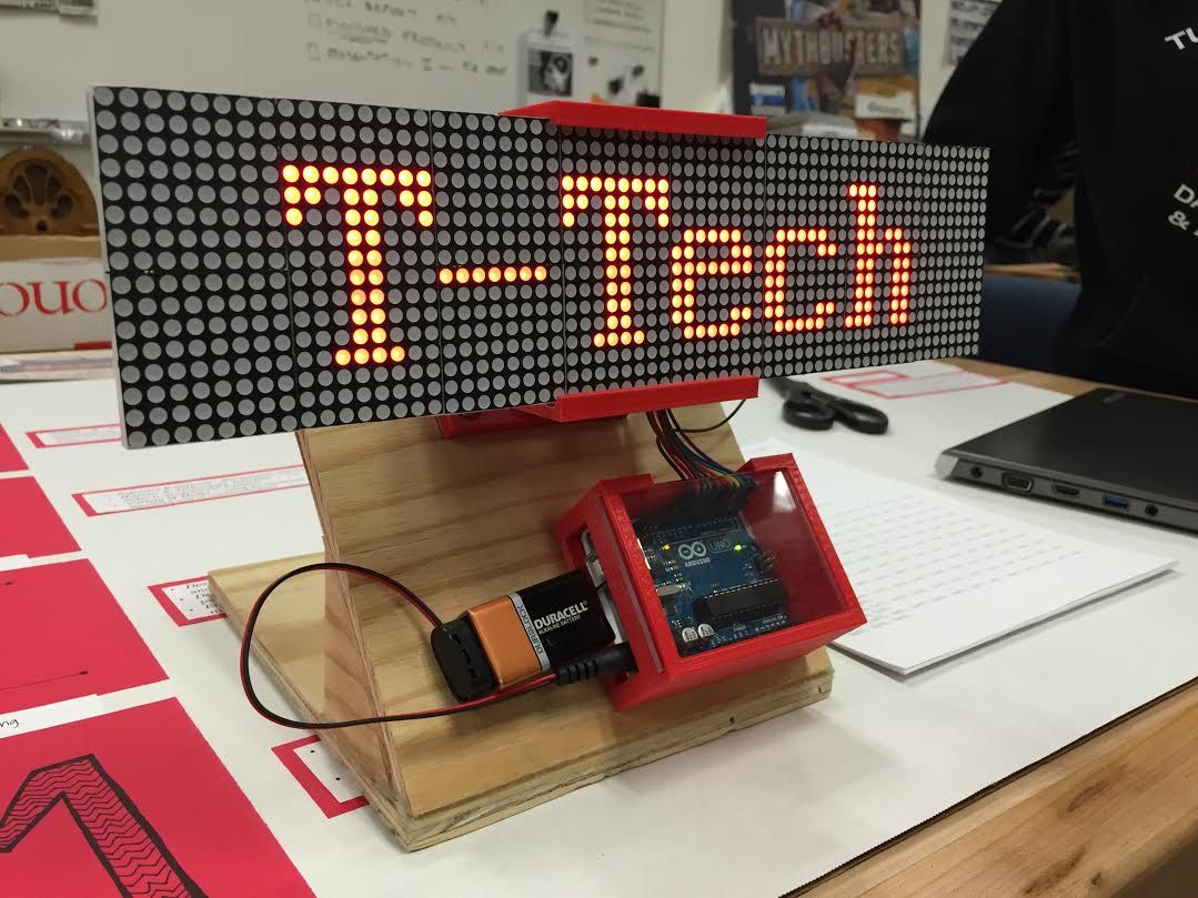 Smart Notice Board With ESP8266 Dot Matrix LED Display, 46% OFF