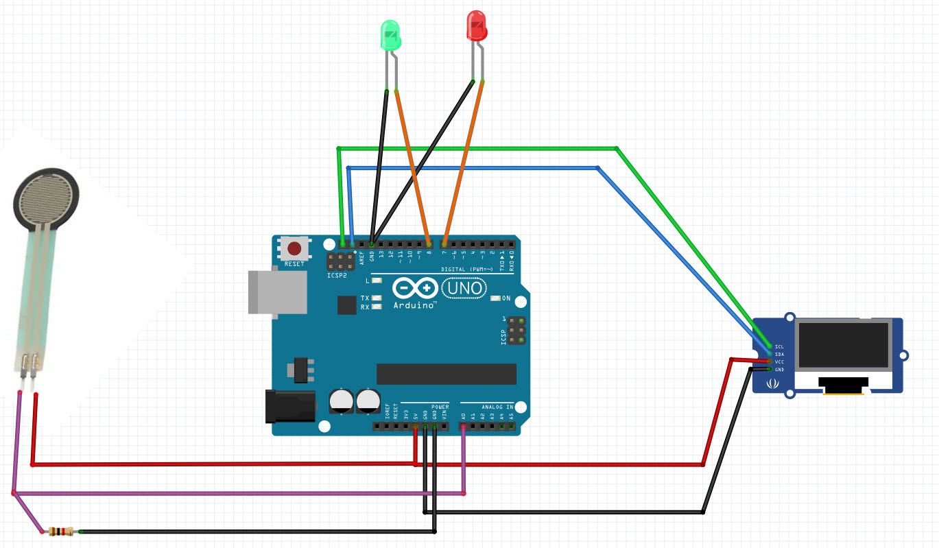 Force Sensing Resistor (FSR) Arduino Simple Tutorial : 8 Steps ...