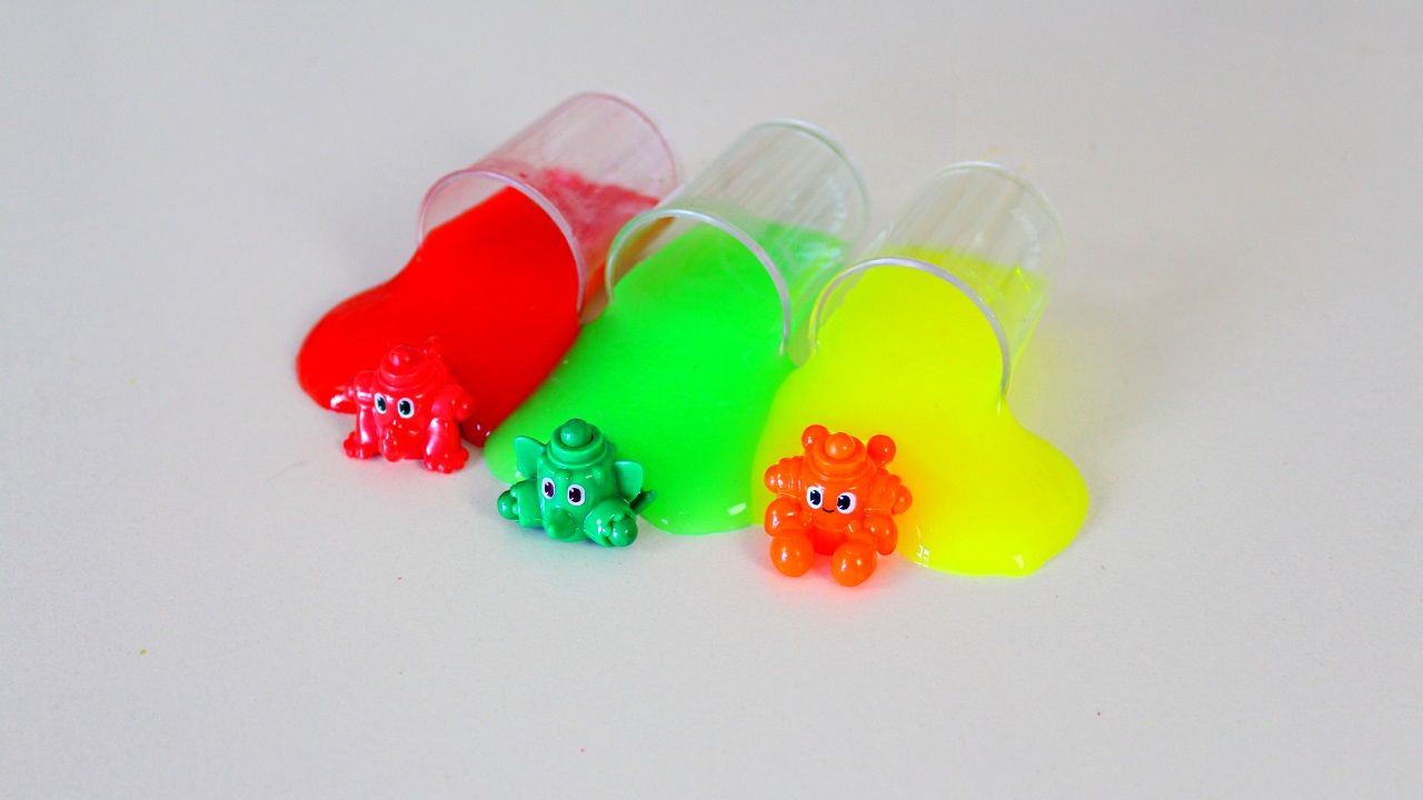 Clay Slime Surprise Whelpling Color Pencil | Rainbow Clay Slime : 4 ...