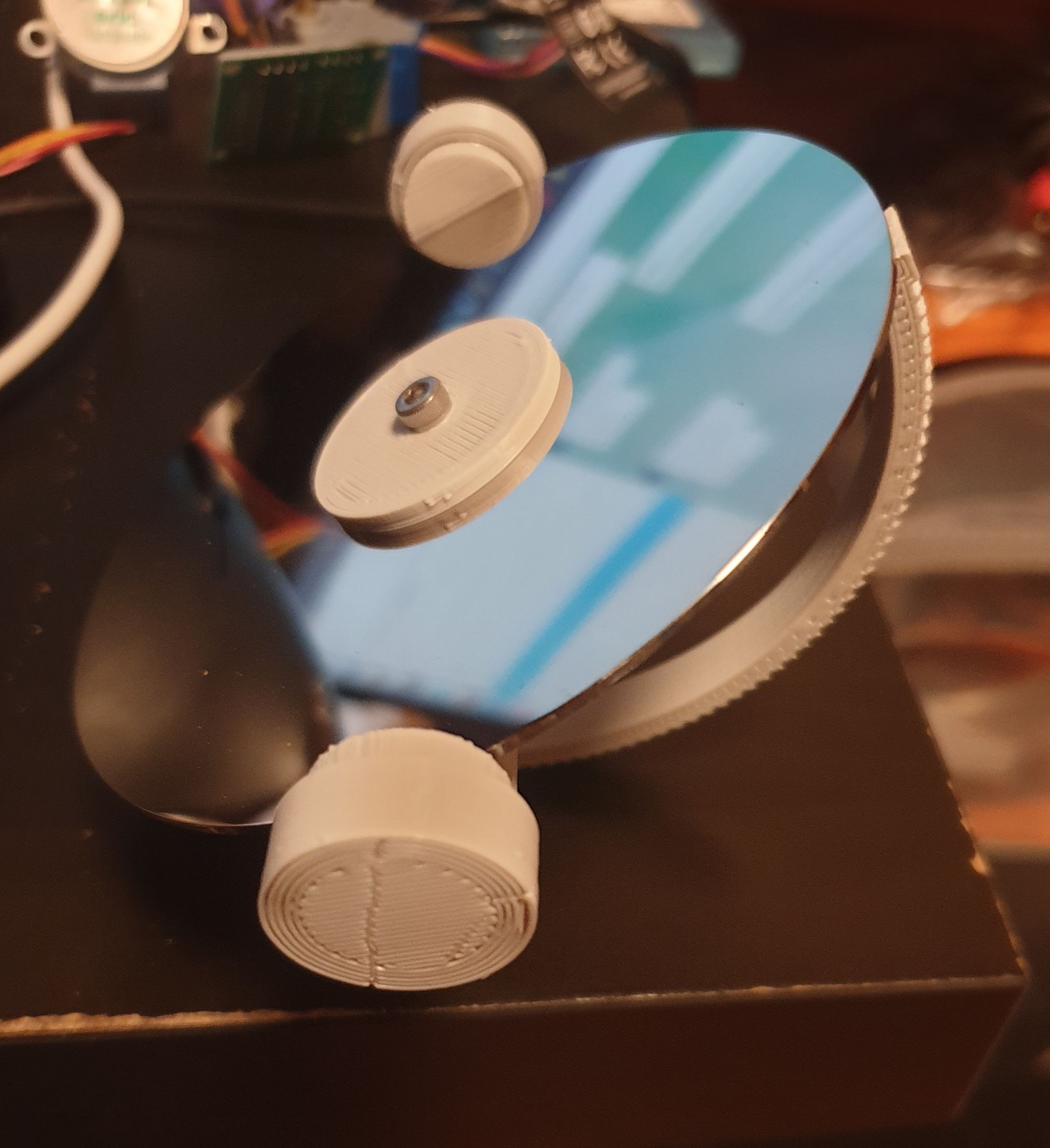 HeliosCap: Hard Drive Sun Tracker Heliostat for Fixed Telescope (Part 1 ...