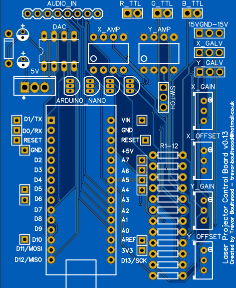 Arduino Laser Show With Real Galvos : 8 Steps (with Pictures ...
