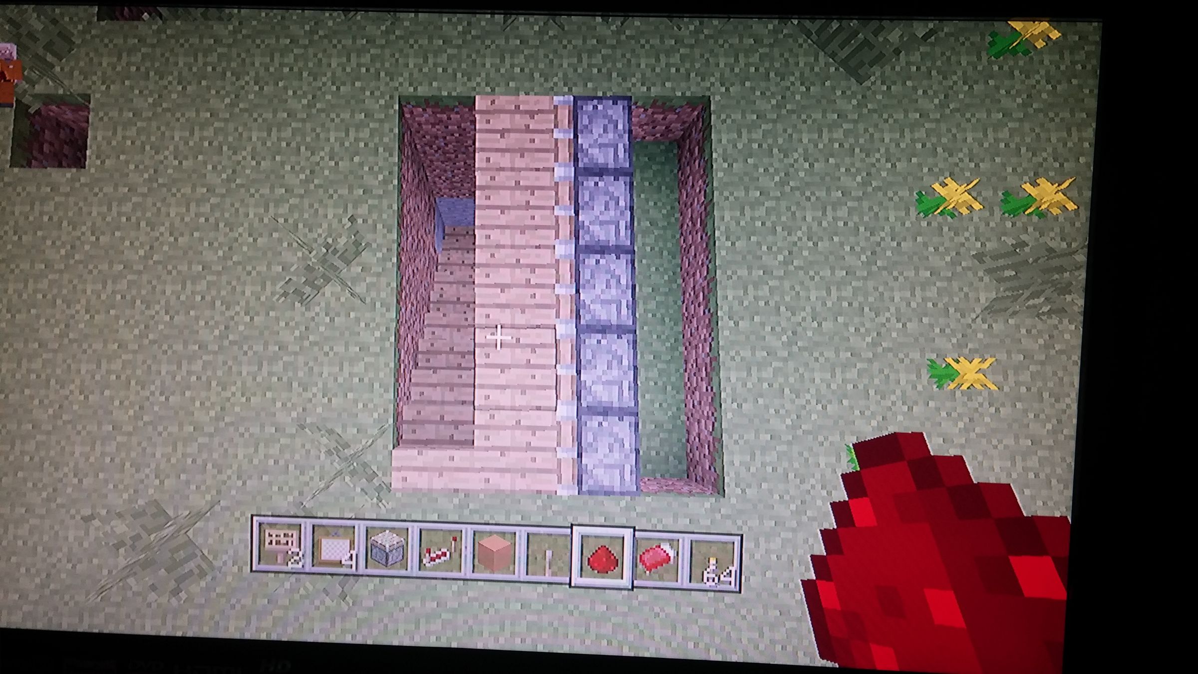 Minecraft - Easy Completely Hidden Stairs With Secret Lever. : 7 Steps ...