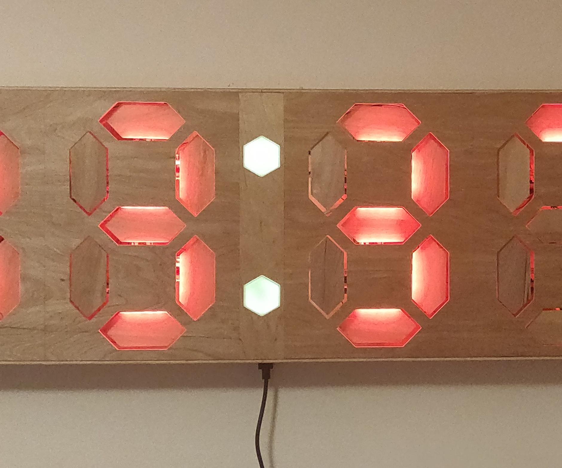 Kinetic Seven Segment Clock : 5 Steps (with Pictures) - Instructables