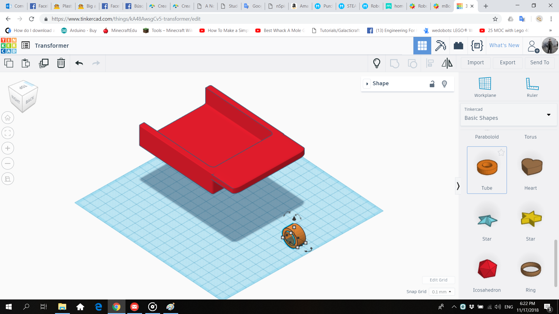 Creating a Transformer With Tinkercad : 15 Steps (with Pictures ...