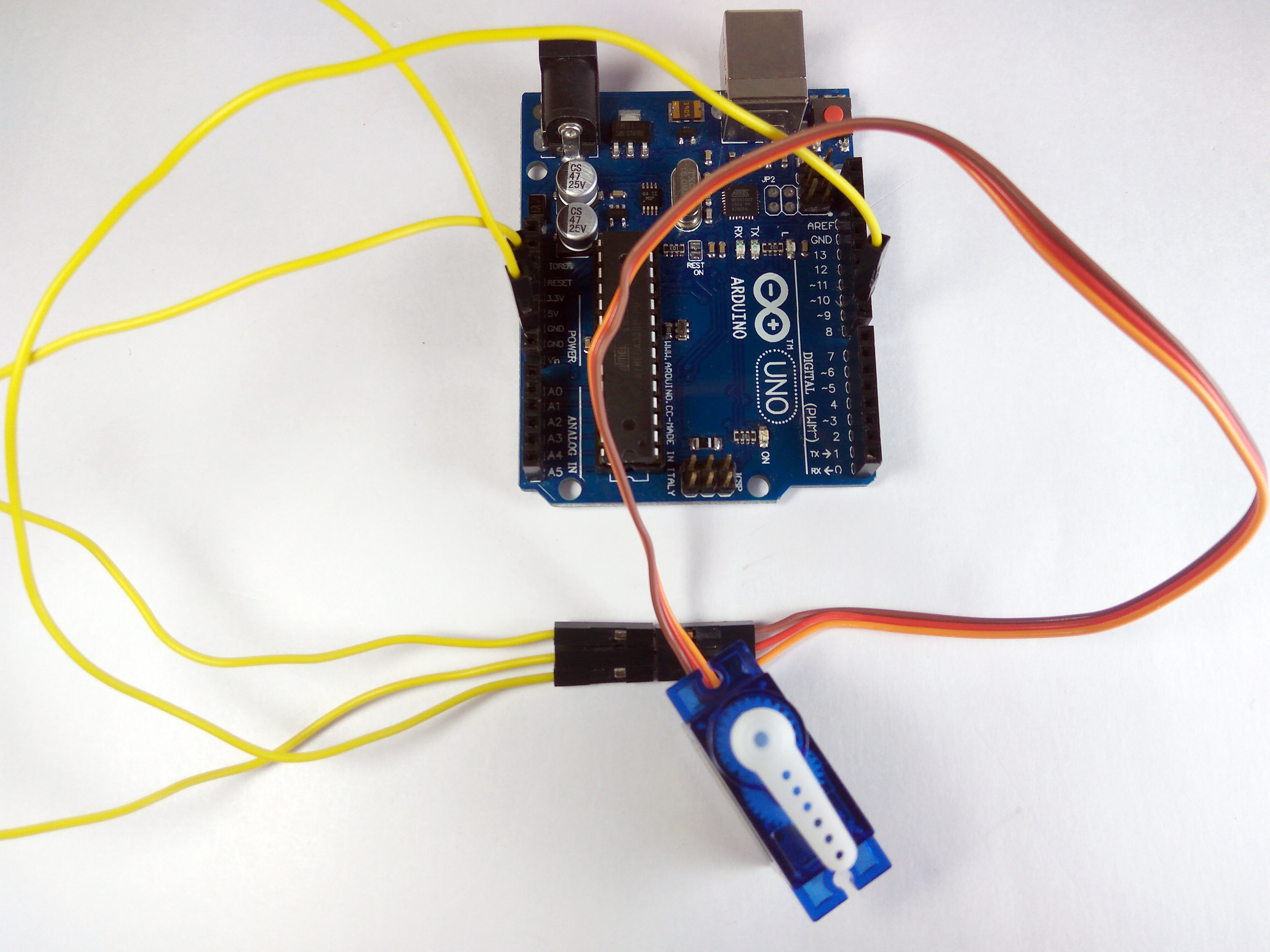 Interfacing Servo to Arduino Uno : 5 Steps (with Pictures) - Instructables