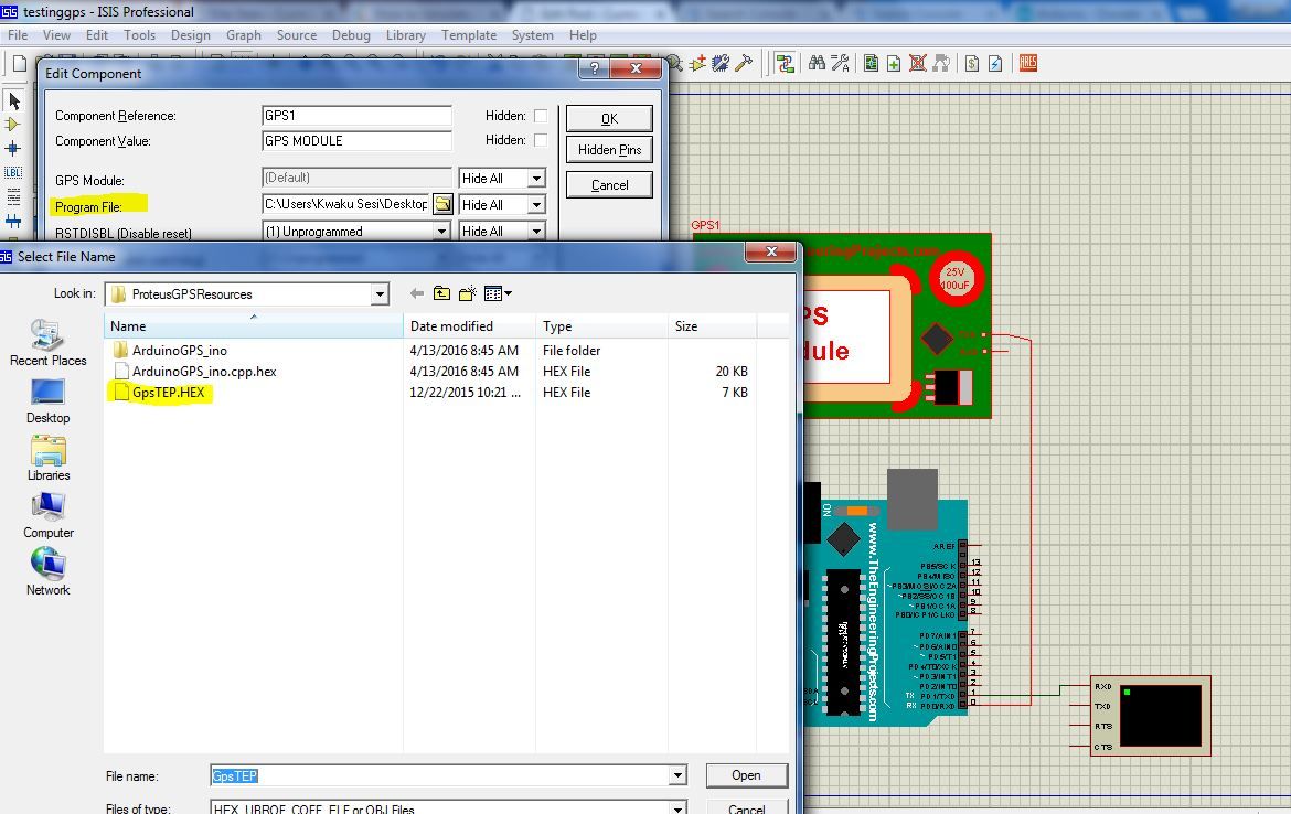 How to Simulate GPS Module in Proteus : 3 Steps - Instructables