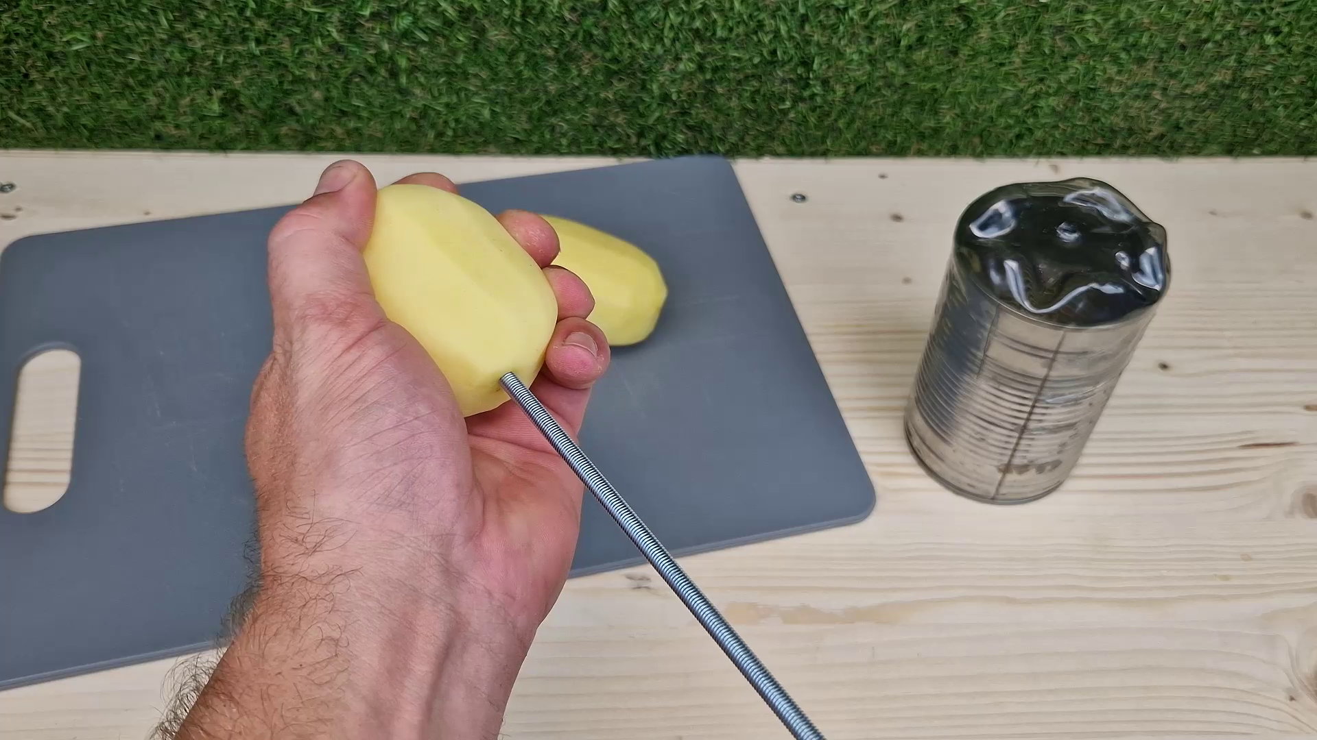 Homemade Spiral Potato Cutter : 5 Steps (with Pictures) - Instructables
