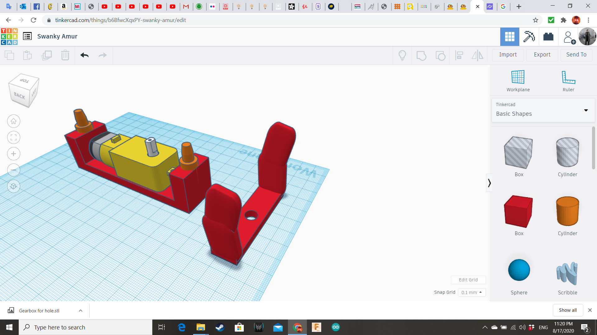 Tinkercad Robotics for School: Create TWO Walking Machines! : 27 Steps ...