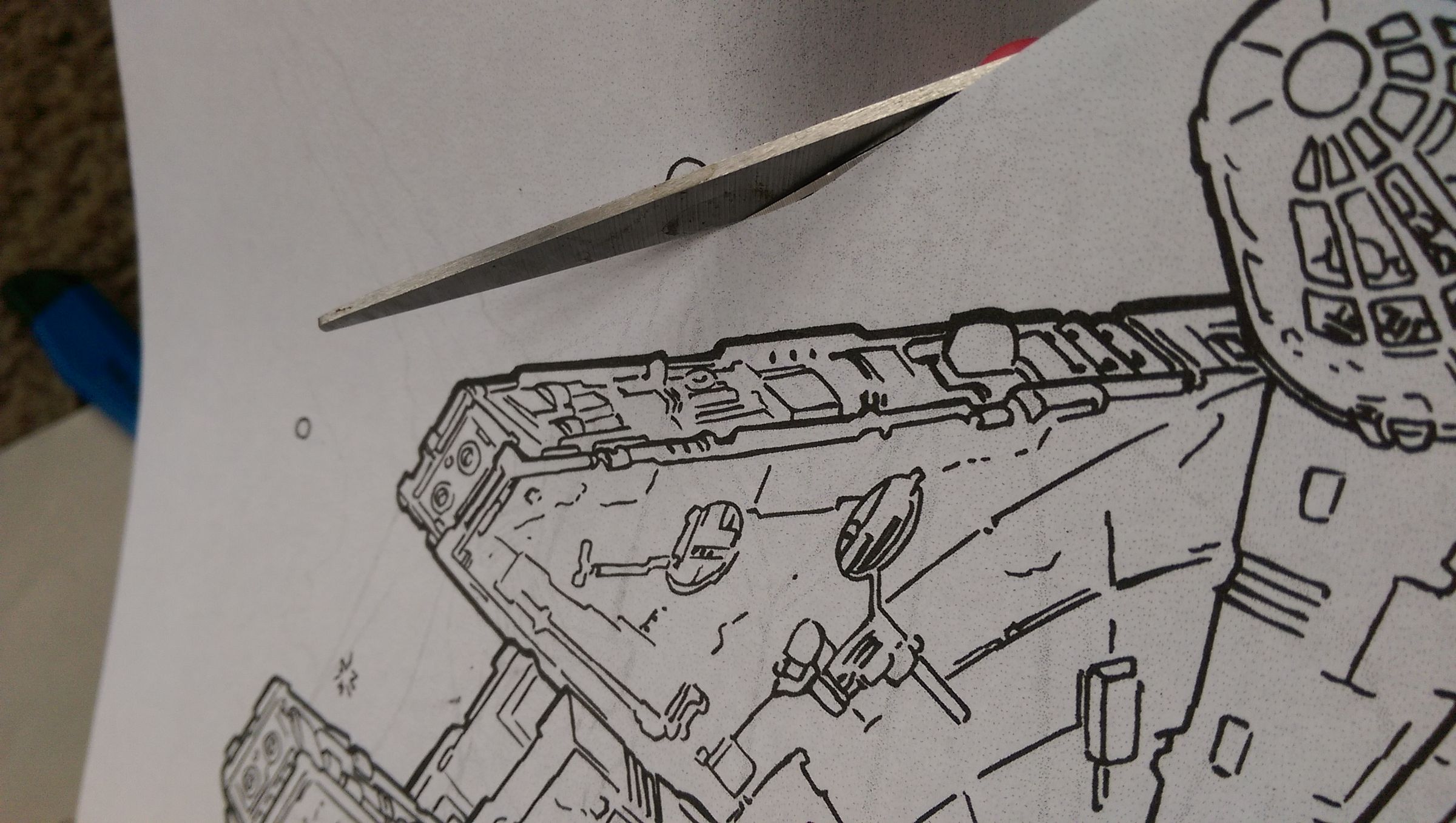 DIY Aluminum Foil Millennium Falcon : 6 Steps (with Pictures ...