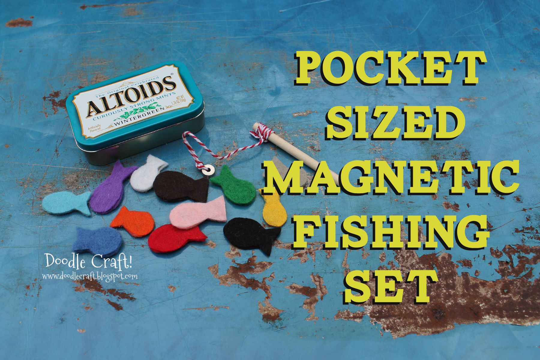 Pocket Sized Magnetic Fishing Set in Altoid Tin! : 7 Steps (with ...