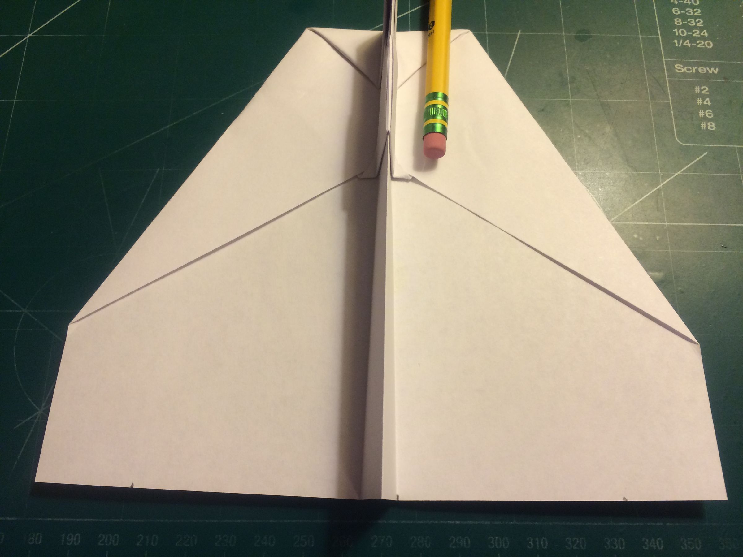 How to Make the Strike Eagle Paper Airplane : 4 Steps - Instructables