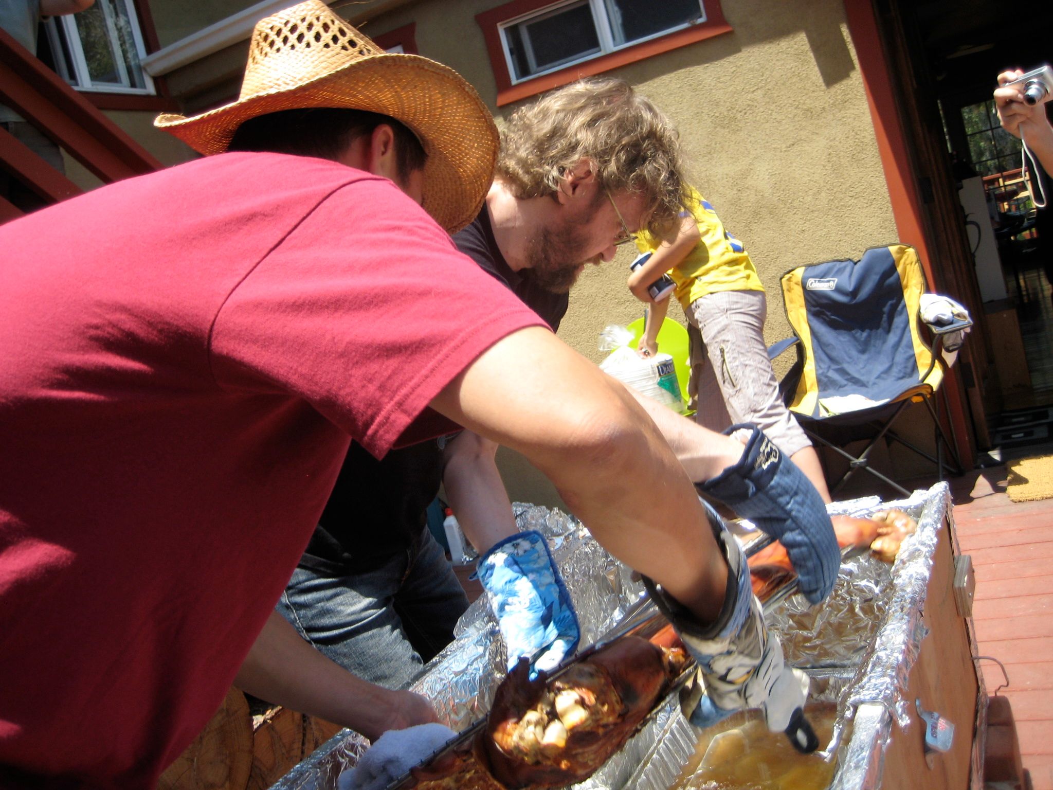 Build a Caja China ~ Roast a Pig in a Box : 10 Steps (with Pictures ...