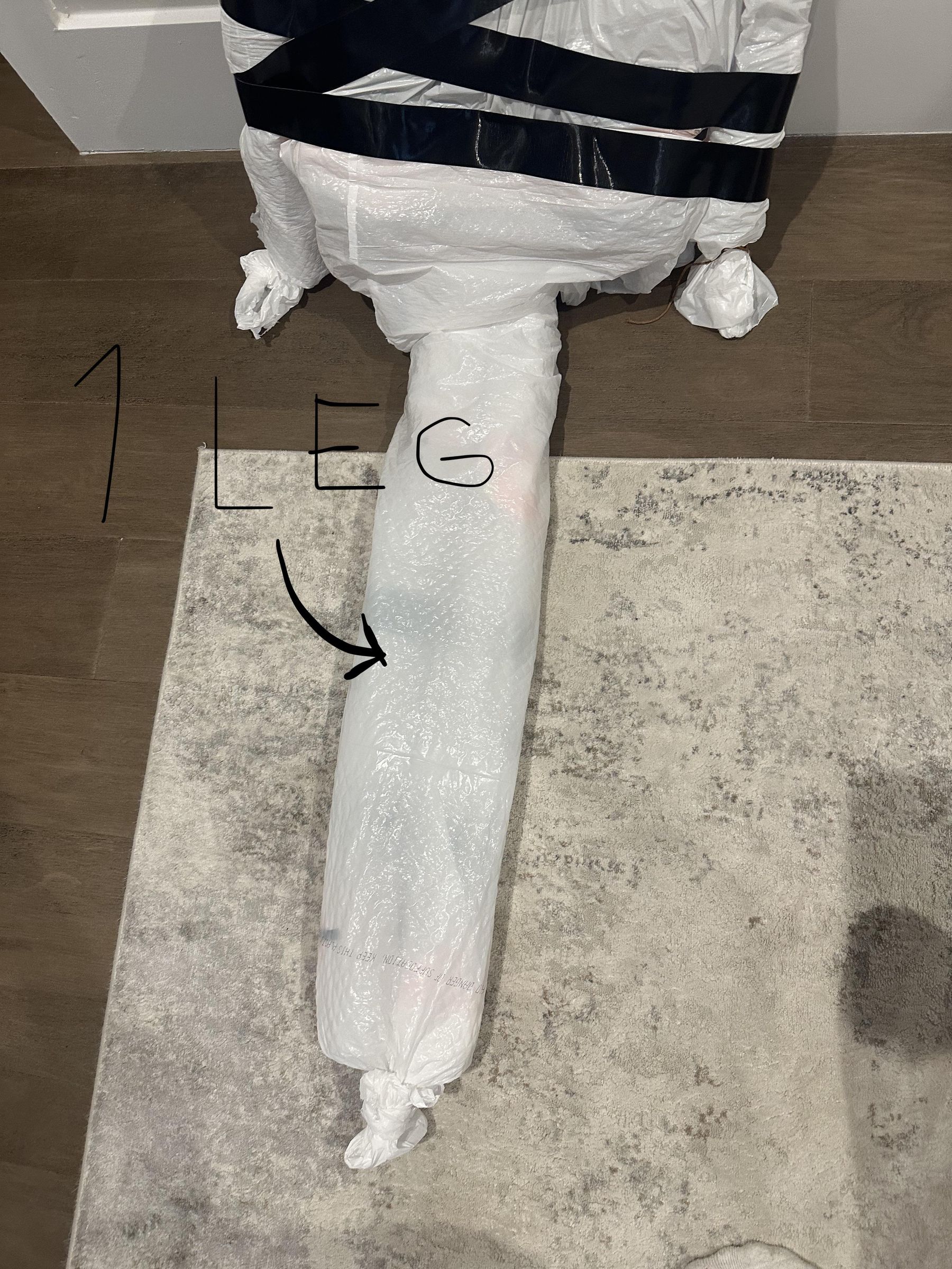 Fake Body Made Out of Plastic Bottles. : 5 Steps - Instructables