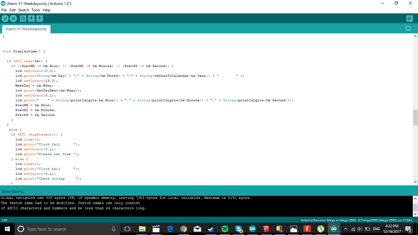 Arduino Alarm Clock Relay : 6 Steps (with Pictures) - Instructables