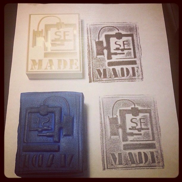 Make Unique Custom Stamps From Your 3D Printer & Moldable Foam Stamps ...