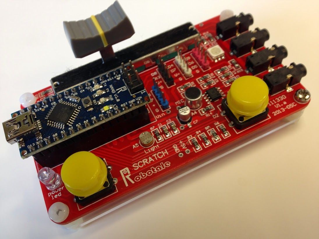 用YwRobot Easy Module Shield 多功能實驗擴展板玩 S4A (一) : 7 Steps - Instructables