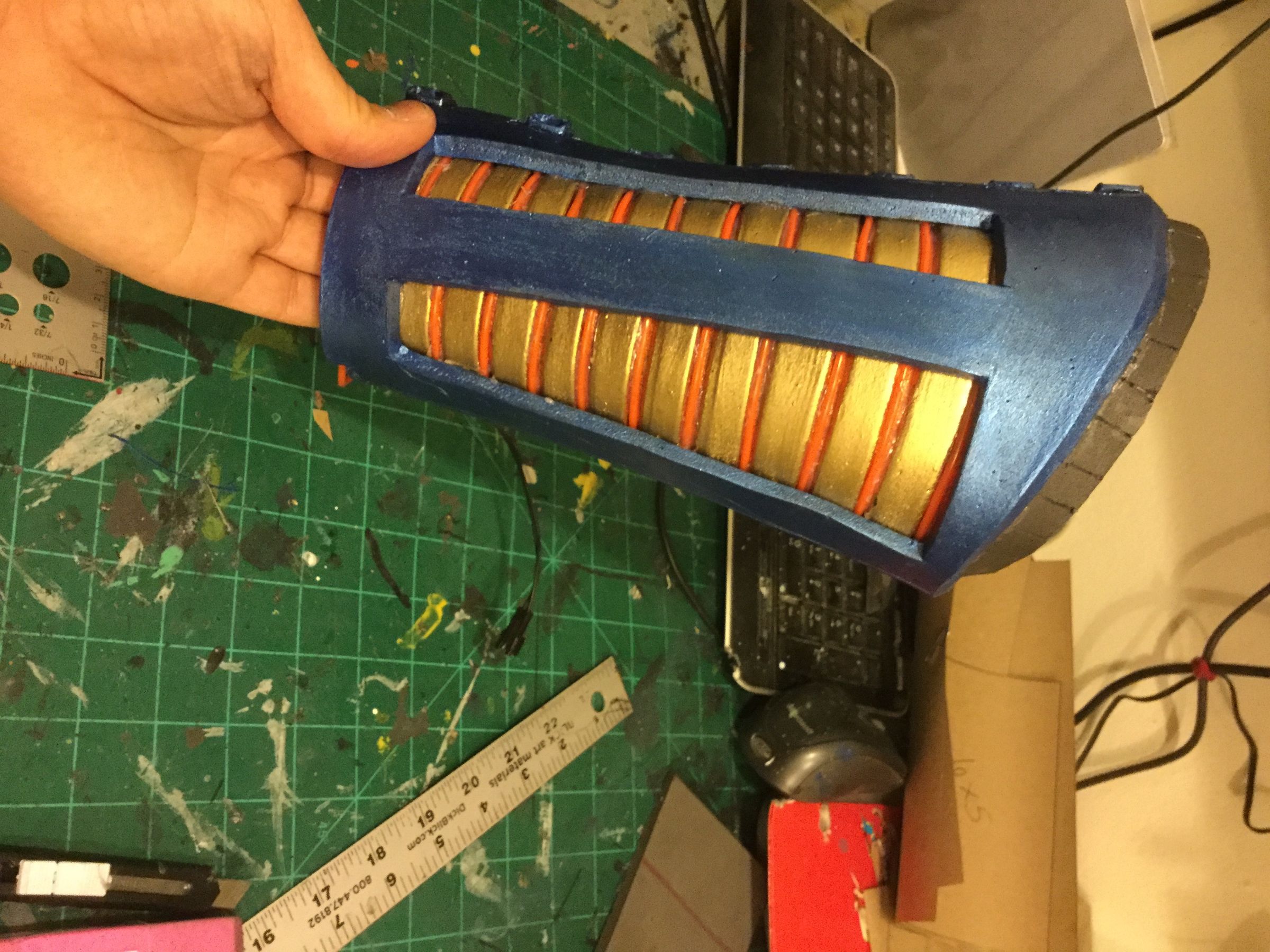 How to Create a DC: "Azrael Batman" Costume : 14 Steps (with Pictures ...