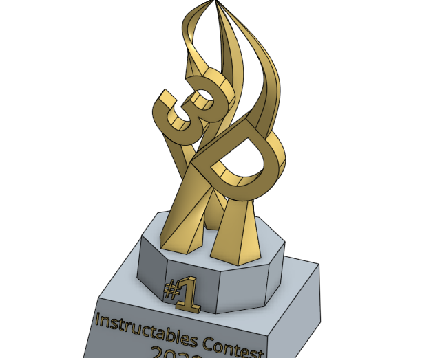 Instructables Contest Trophy! : 6 Steps - Instructables