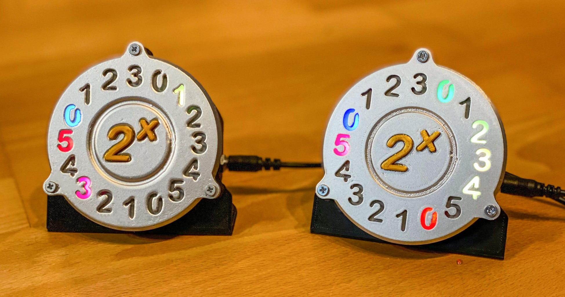 A Circular Binary Clock 7 Steps With Pictures Instructables