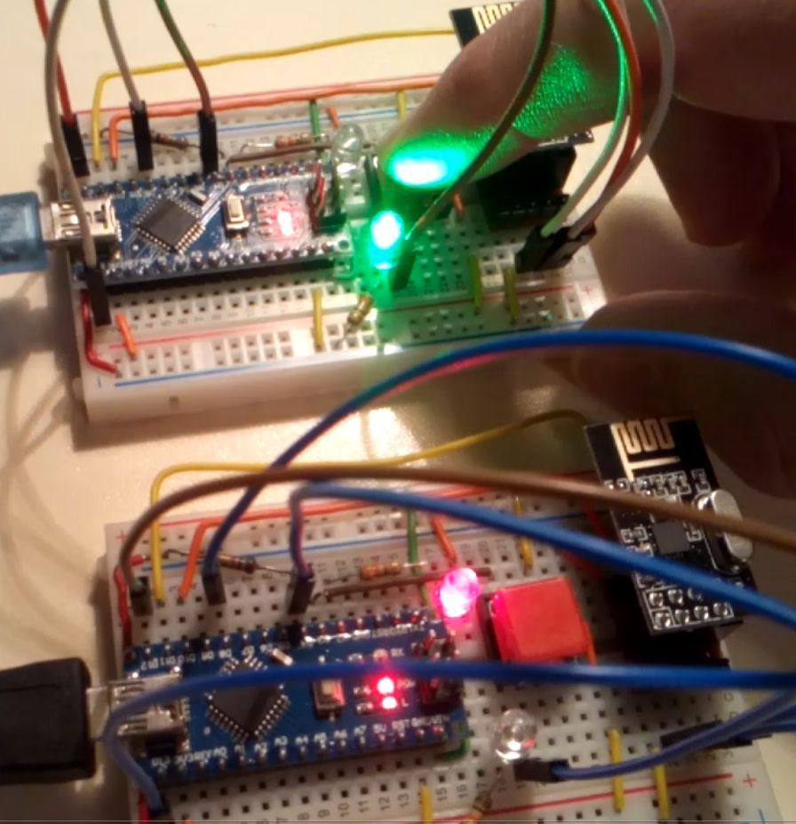 Arduino + NRF24L01: Simple Bidirectional Wireless Communication : 4 ...