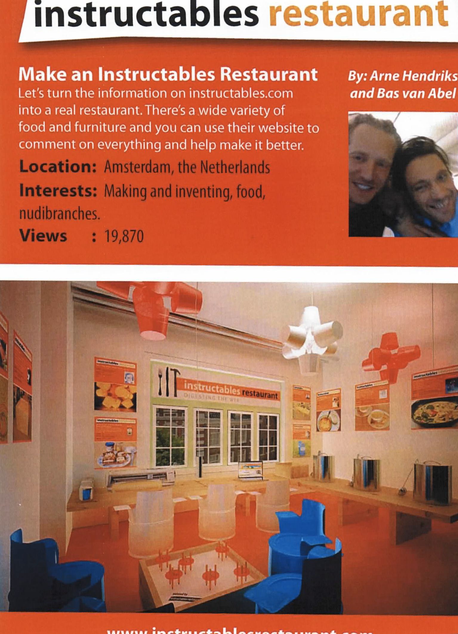 Instructables Restaurant Handouts (with Pictures) - Instructables