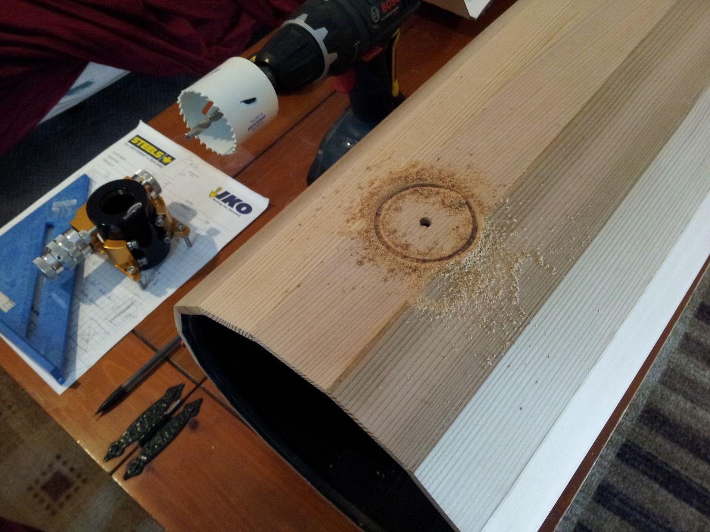 Wooden Telescope Part 2: Tube and Mount : 14 Steps (with Pictures ...
