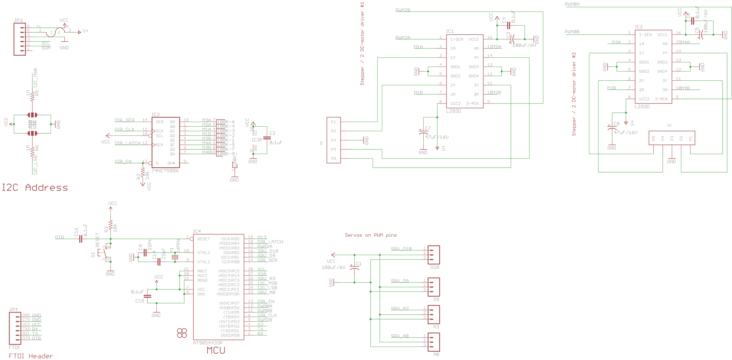 JabberBot! the Arduino Robot With an ATMega Brain and Bluetooth Braun ...