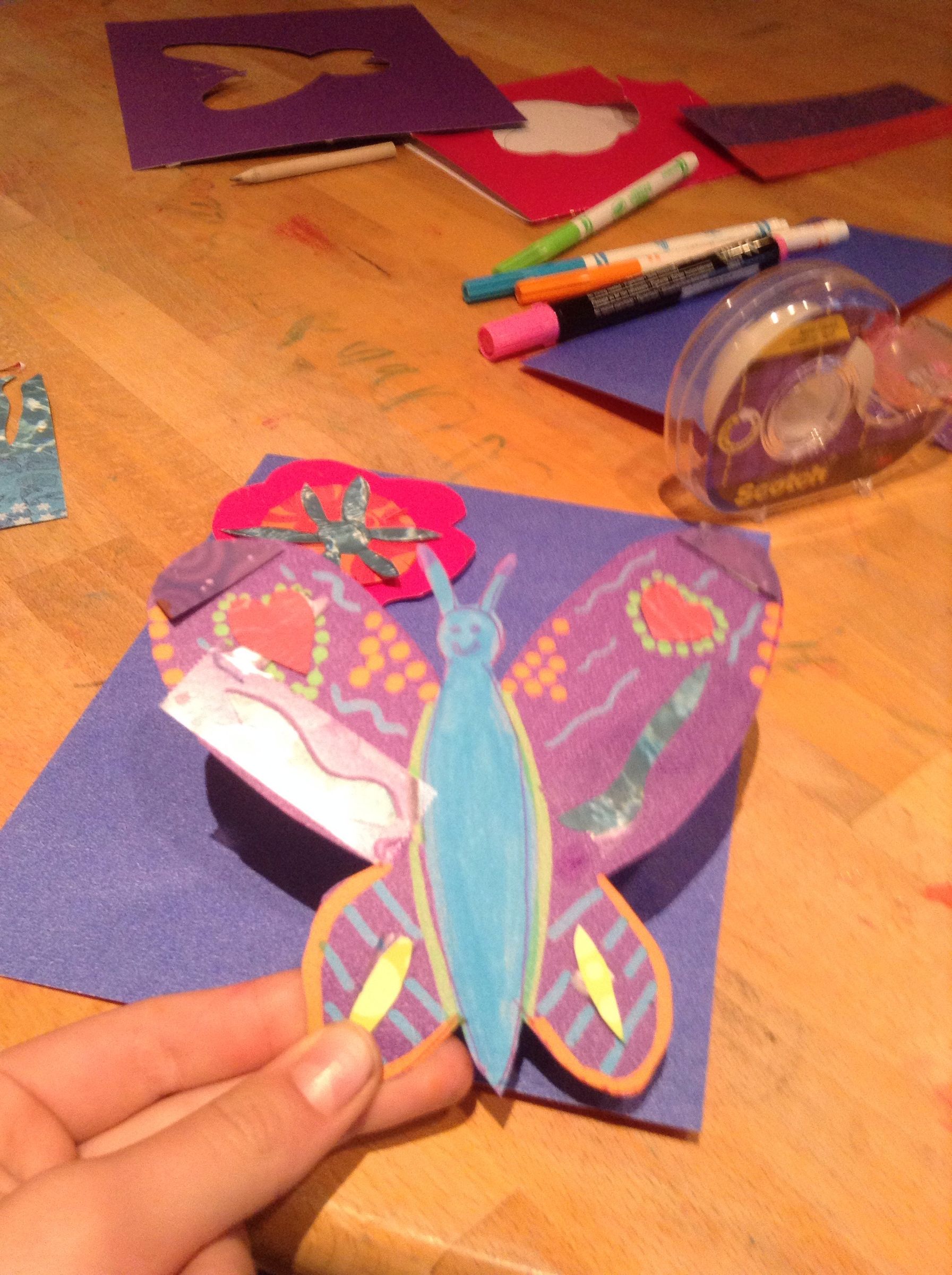 Butterfly Flower Card : 7 Steps - Instructables