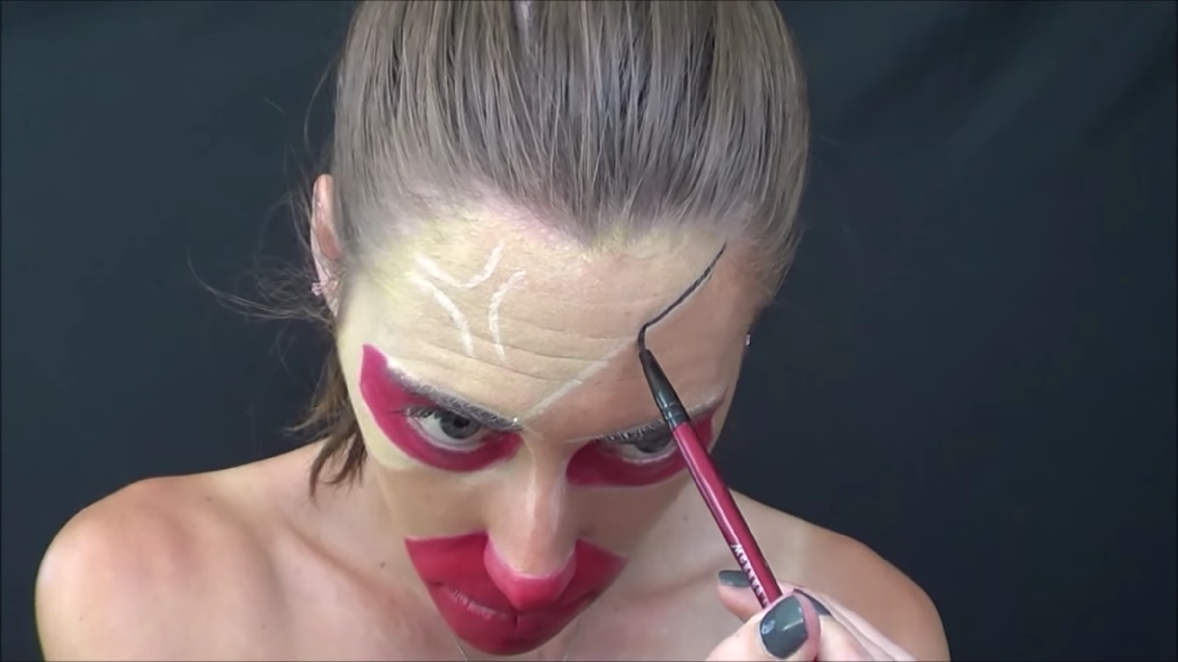 Fallout 3 Ghoul Mask Makeup Transformation : 12 Steps (with Pictures ...