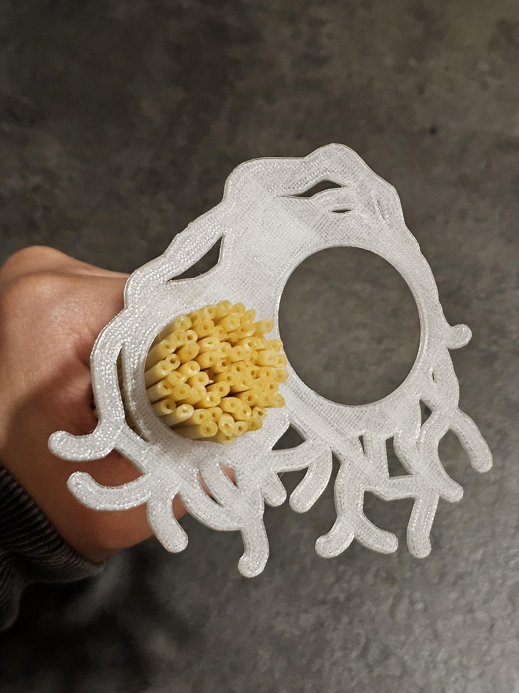 Spaghetti Monster Portion Measurer (with Tinkercad) : 9 Steps ...
