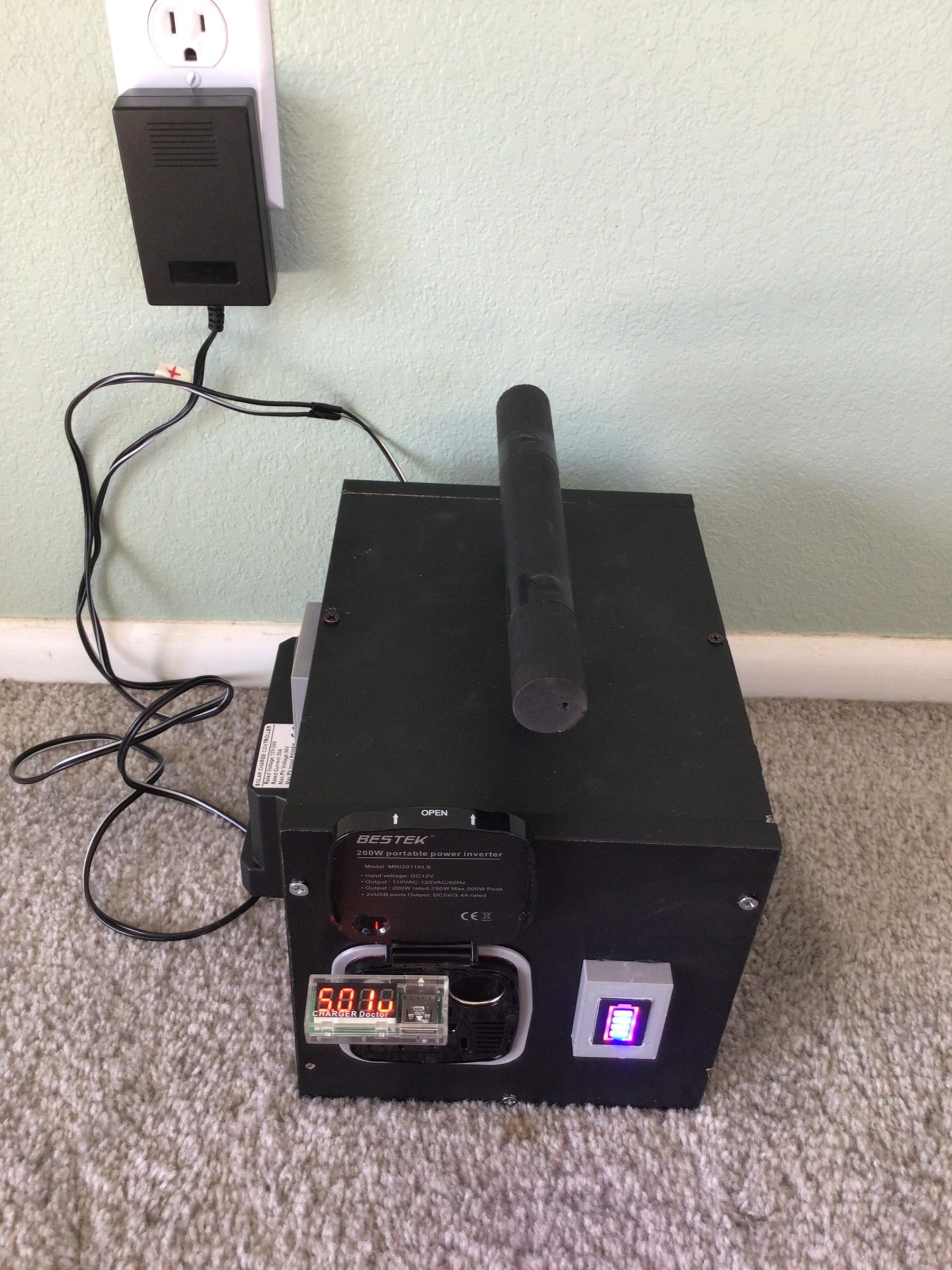 Make a Portable Solar Power Generator : 12 Steps - Instructables