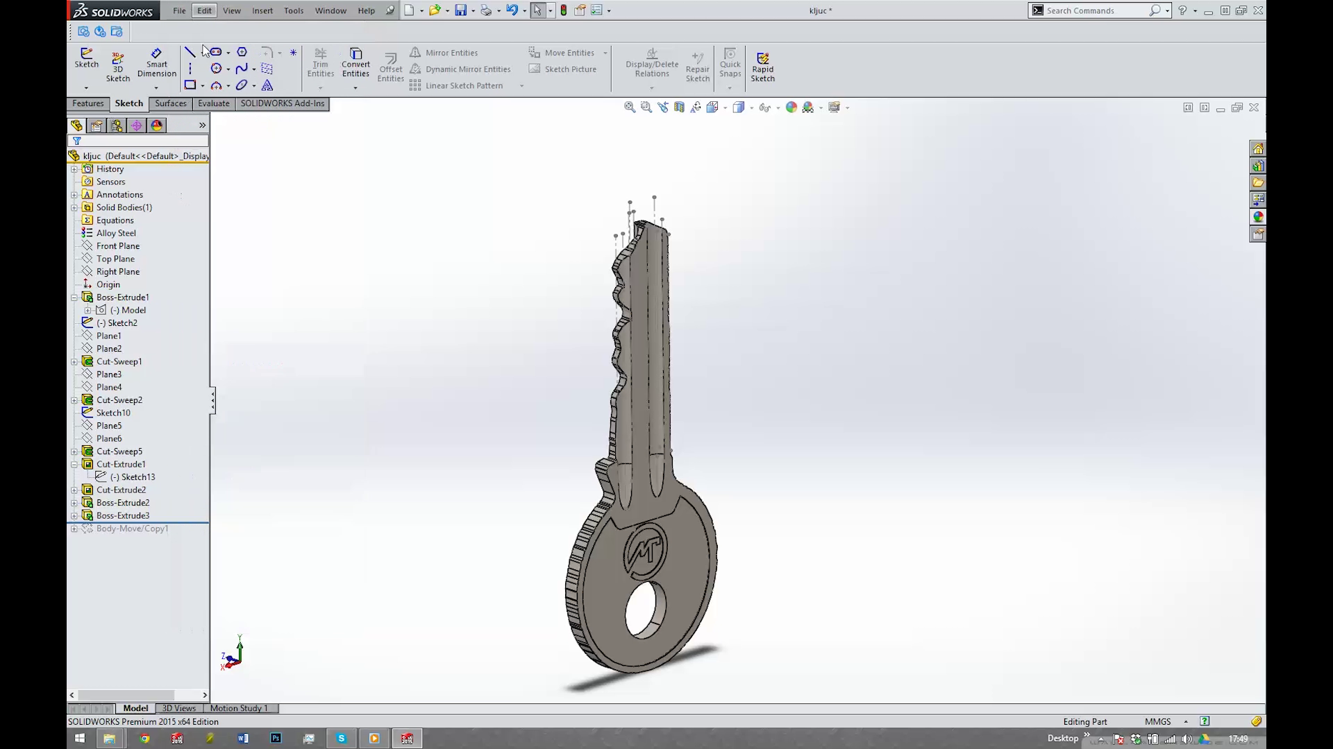 How to Make a 3D Printed Key(FULL TUTORIAL) : 6 Steps (with Pictures ...