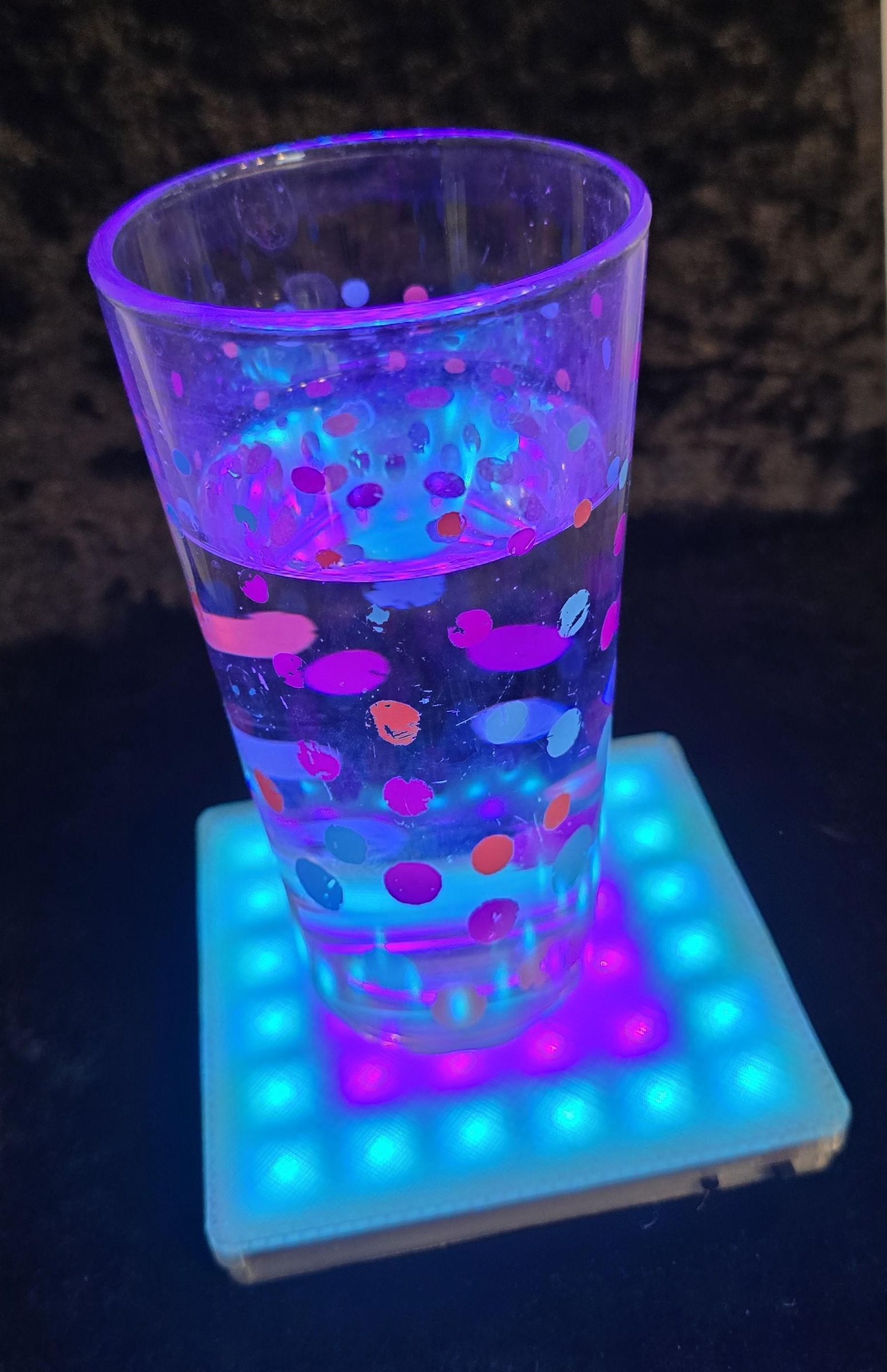 Fun Party LED Drinks Coaster : 6 Steps (with Pictures) - Instructables