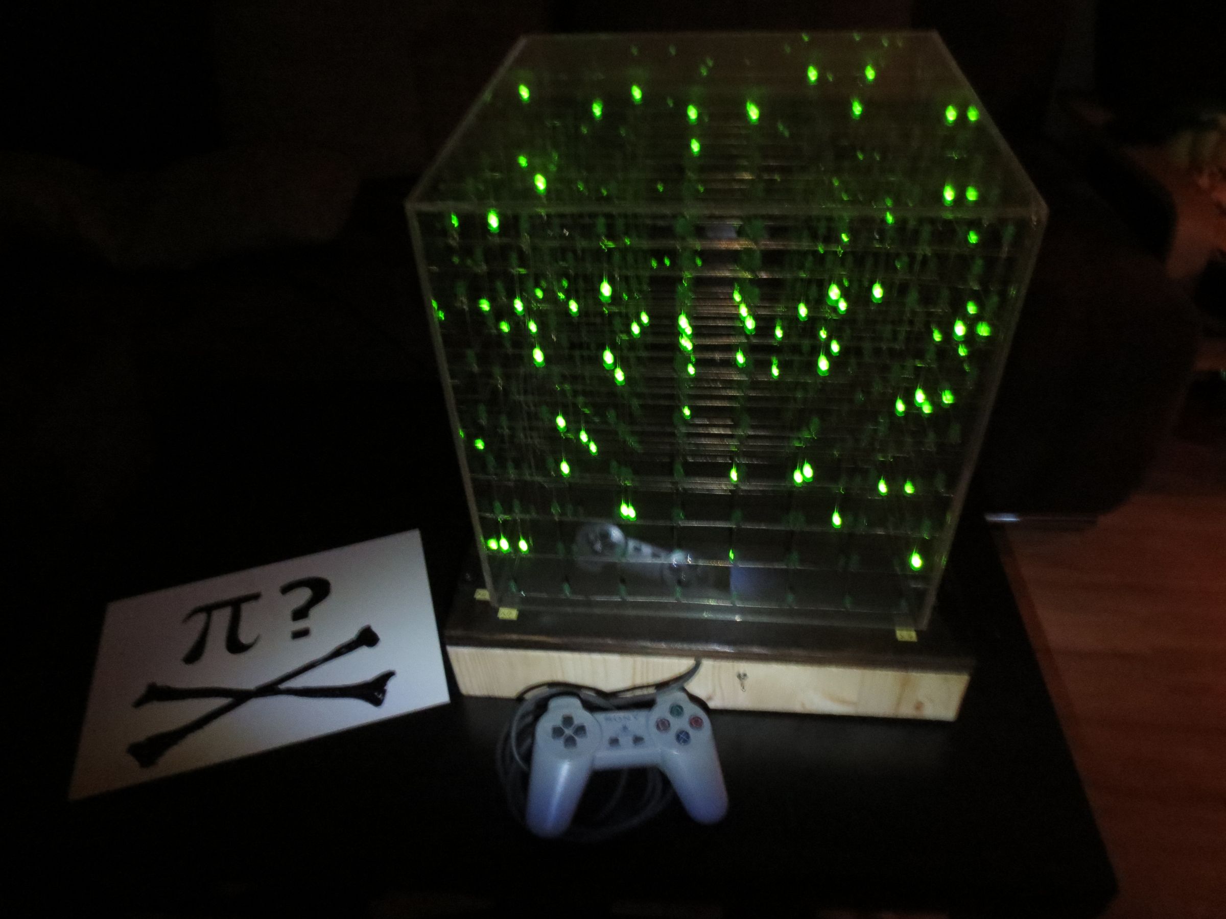 8x8x8 LED Cube With Arduino Mega (+Sound +PS Controller +Game) : 11 Steps (with Pictures ...