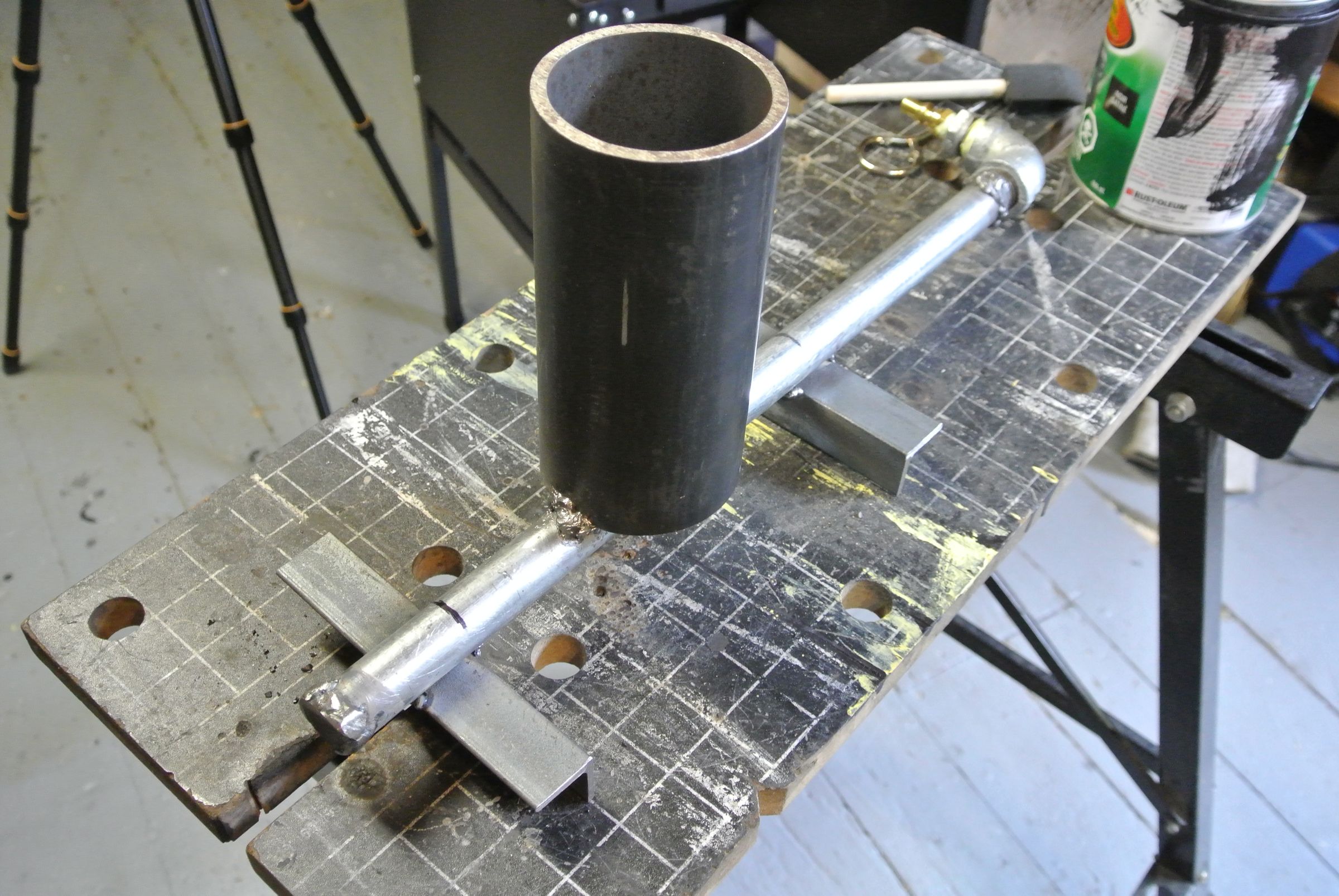 Build a Propane Jet Burner - Brewing, Seafood, Wok Burner : 11 Steps ...