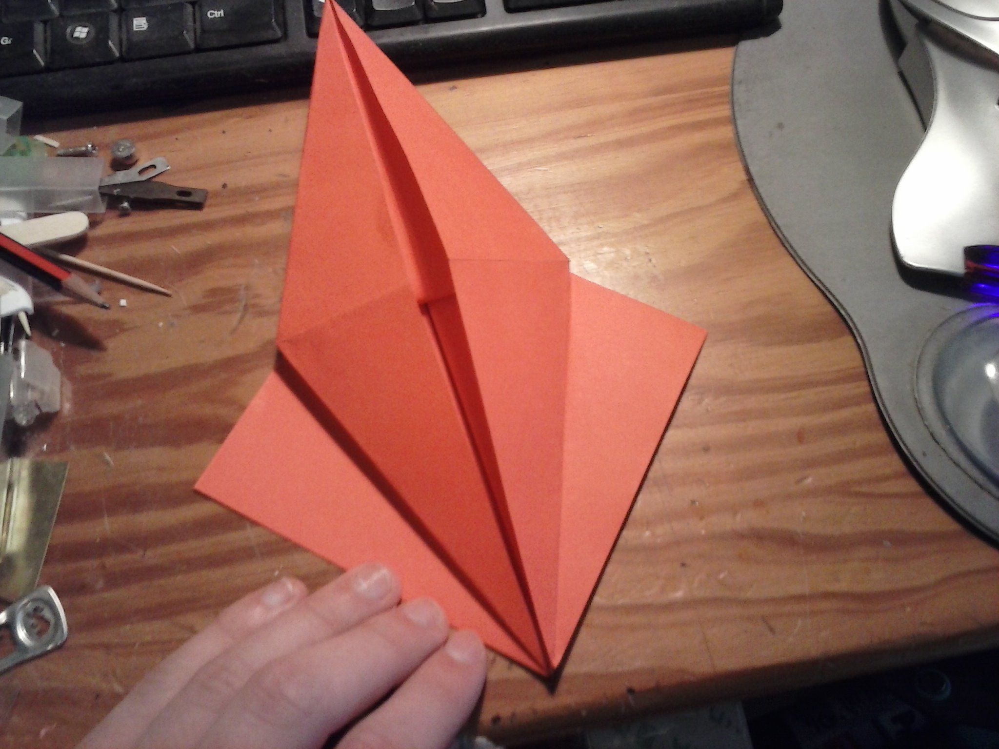 Origami Heron With Flapping Wings : 5 Steps - Instructables