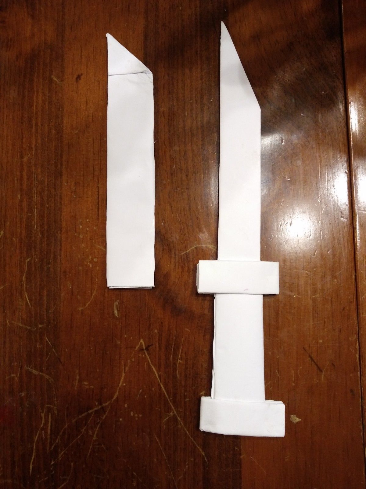 Paper Dagger With a Sheath : 4 Steps - Instructables