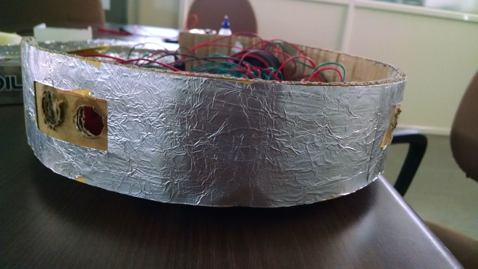 Bump Detector for Robots With Aluminum Foil : 4 Steps - Instructables
