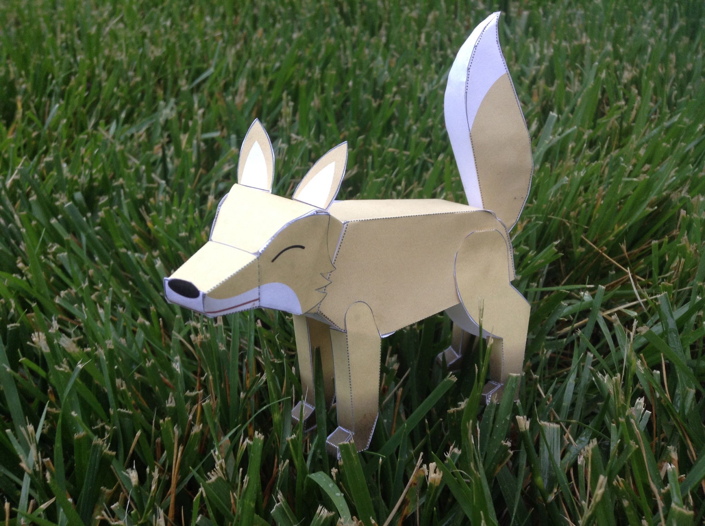 Diy Papercraft Fox : 9 Steps - Instructables