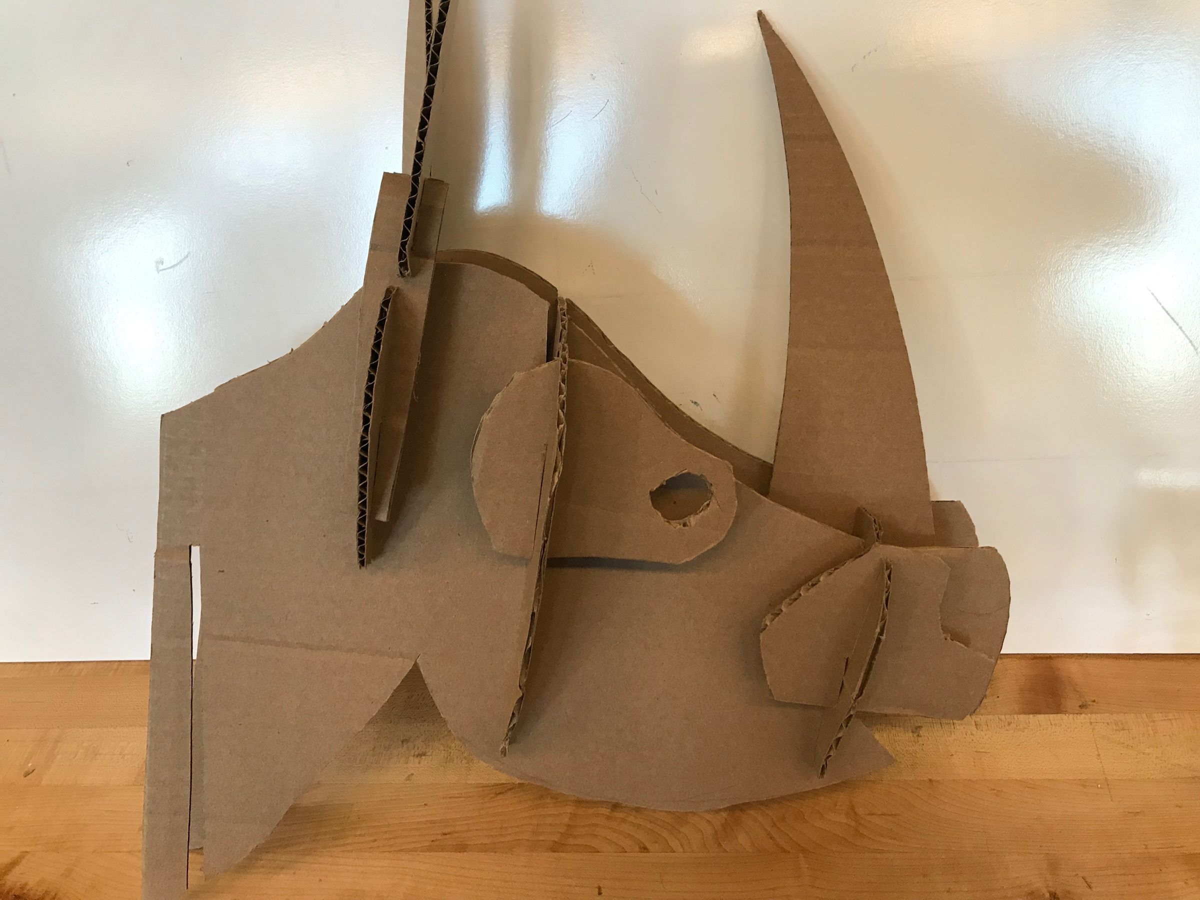 AMAZING Realistic Cardboard Rhino Head : 8 Steps - Instructables