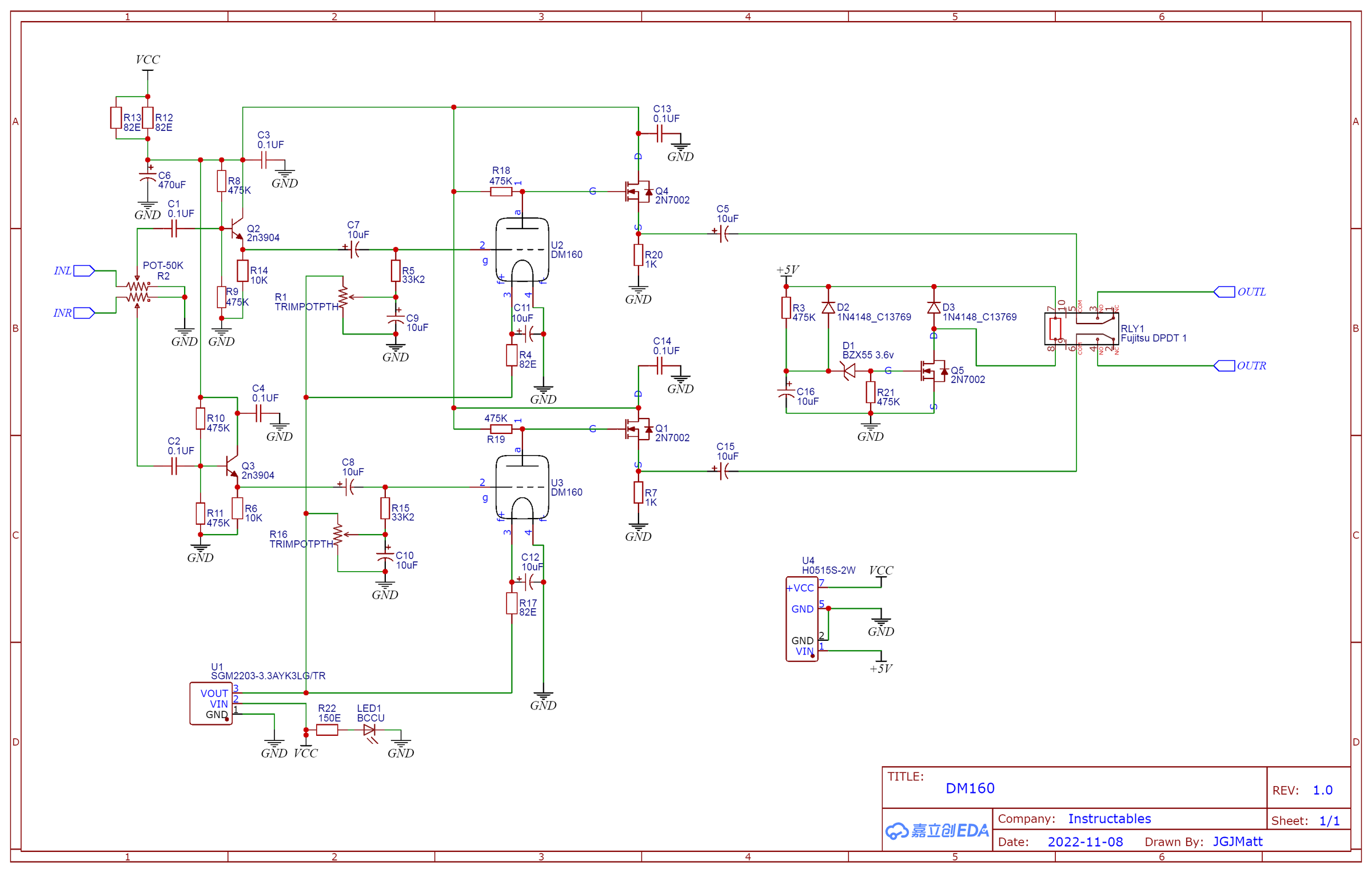 Audio Preamp Built From VFD Indicator Tubes! : 14 Steps (with Pictures ...